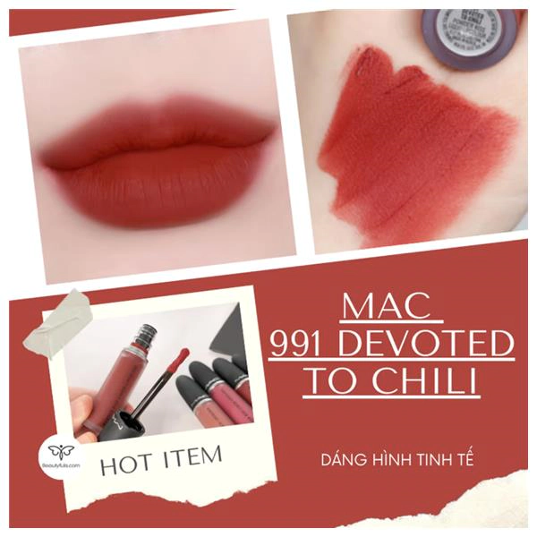 Top 10 Thỏi Son Mac Màu đẹp nhất Quà Tặng 20 10 Cho Vợ
