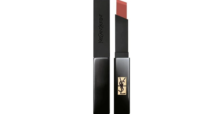 Son YSL 302 Brown No Way Back Slim Velvet Màu Hồng Đất