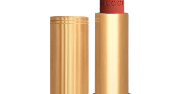 Son Gucci 312 Frances Fire Màu Cam Cháy Cho Đôi Môi Rực Rỡ