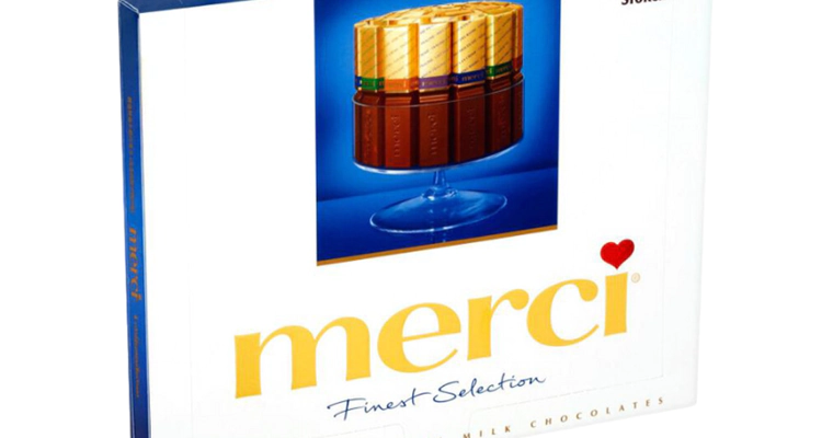 Socola Merci Assorted Milk Chocolates 250g 20 Thanh