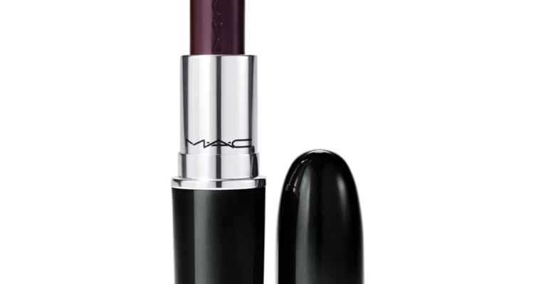 Son MAC 550 Succumb To Plum Tím Mận - Lustreglass Kiêu Kì