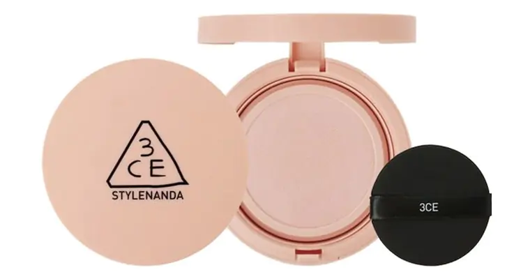 Phấn Nước 3CE Hồng Glow Skin Cushion SPF 50+/PA++++ 15g Hot Nhất