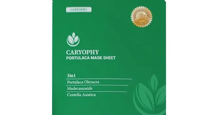 Mặt Nạ Caryophy Portulaca Mask Sheet Phục Hồi Cho Da Dầu Mụn